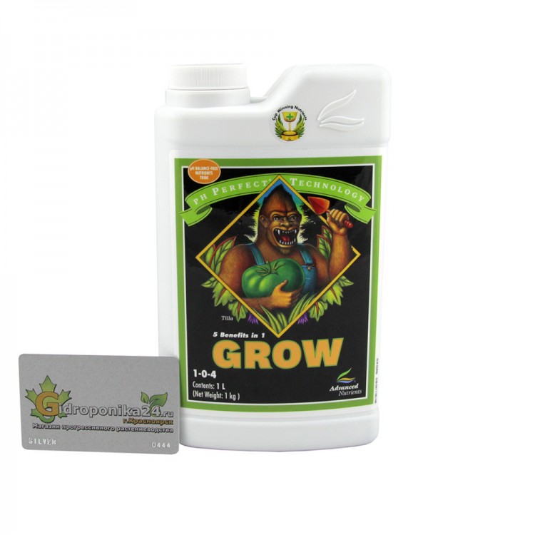 GrowDom : Минеральное удобрение Advanced Nutrients Grow 1 л