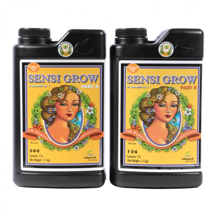 GrowDom : pH Perfect Sensi Grow A+B Advanced Nutrients 1 л